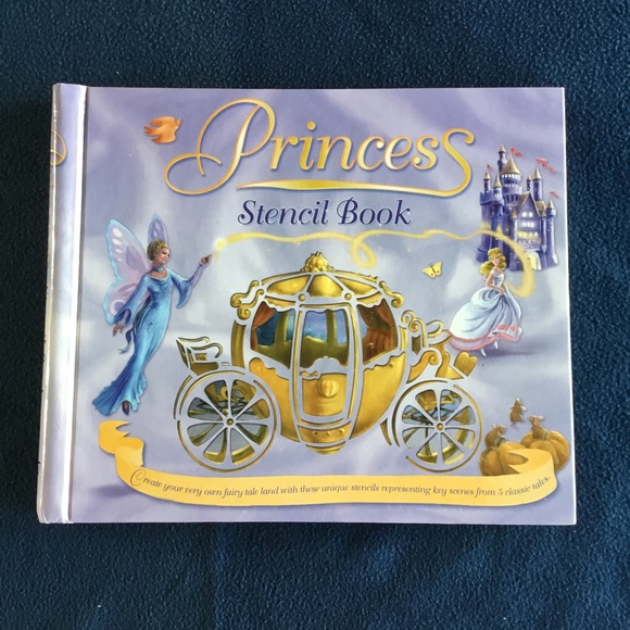Toys | Princess Stencil Book | Poshmark